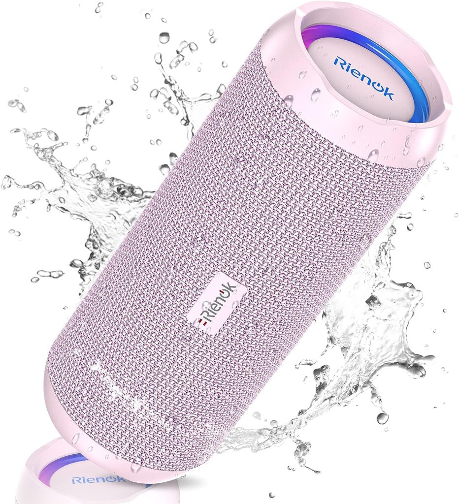 RIENOK Bluetooth Speaker Portable Wireless Bluetooth Speaker with 30W ...